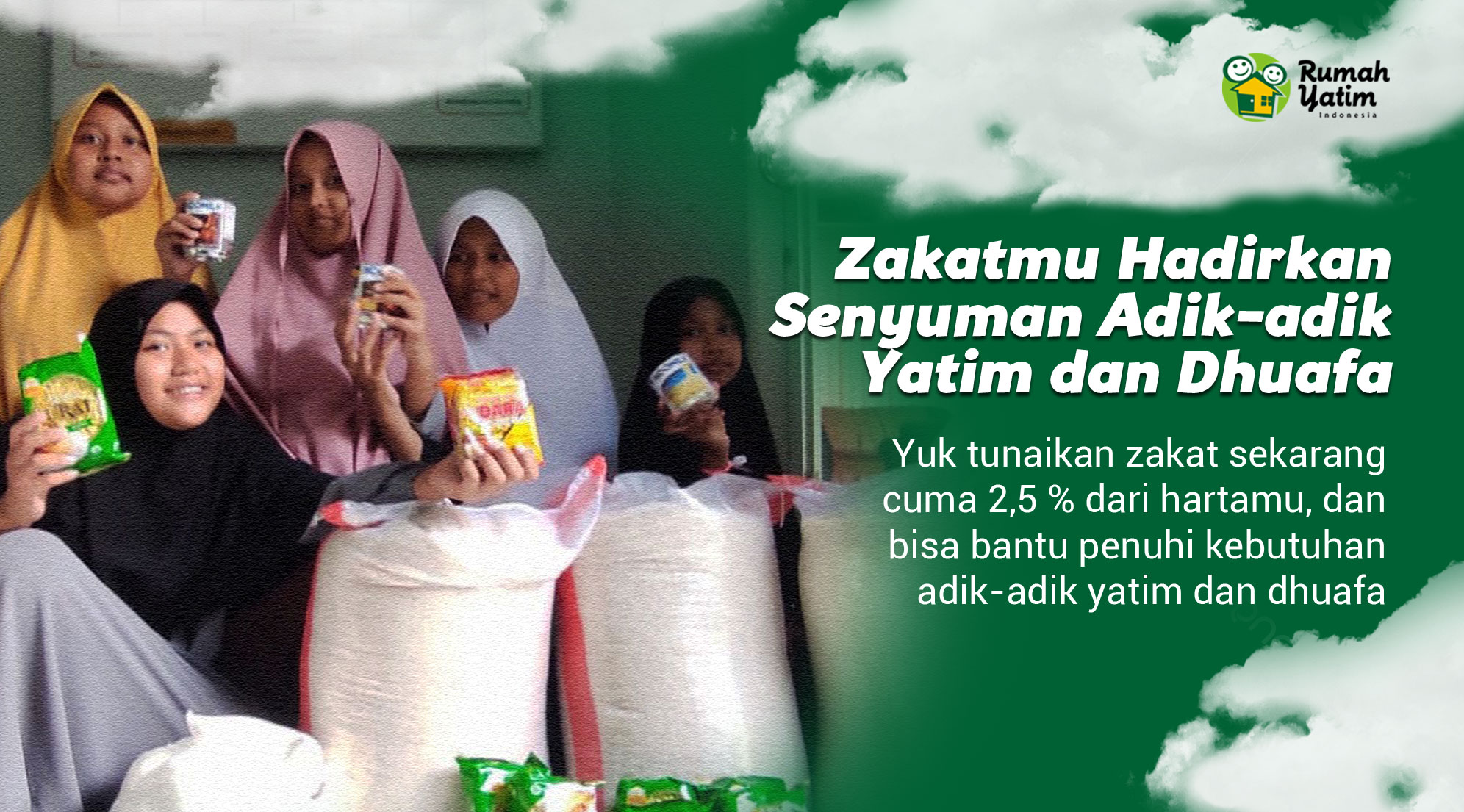 Zakat Untuk Pembinaan dan Penyantunan Yatim Dhuafa – Rumah Yatim Indonesia